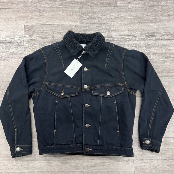 Frame Denim | Jackets & Coats | Fa64 Frame Denim Heritage Retro Jacket ...